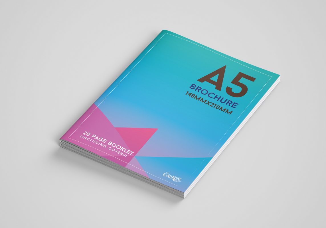 20 page A5 booklets with 250gsm cover | Product